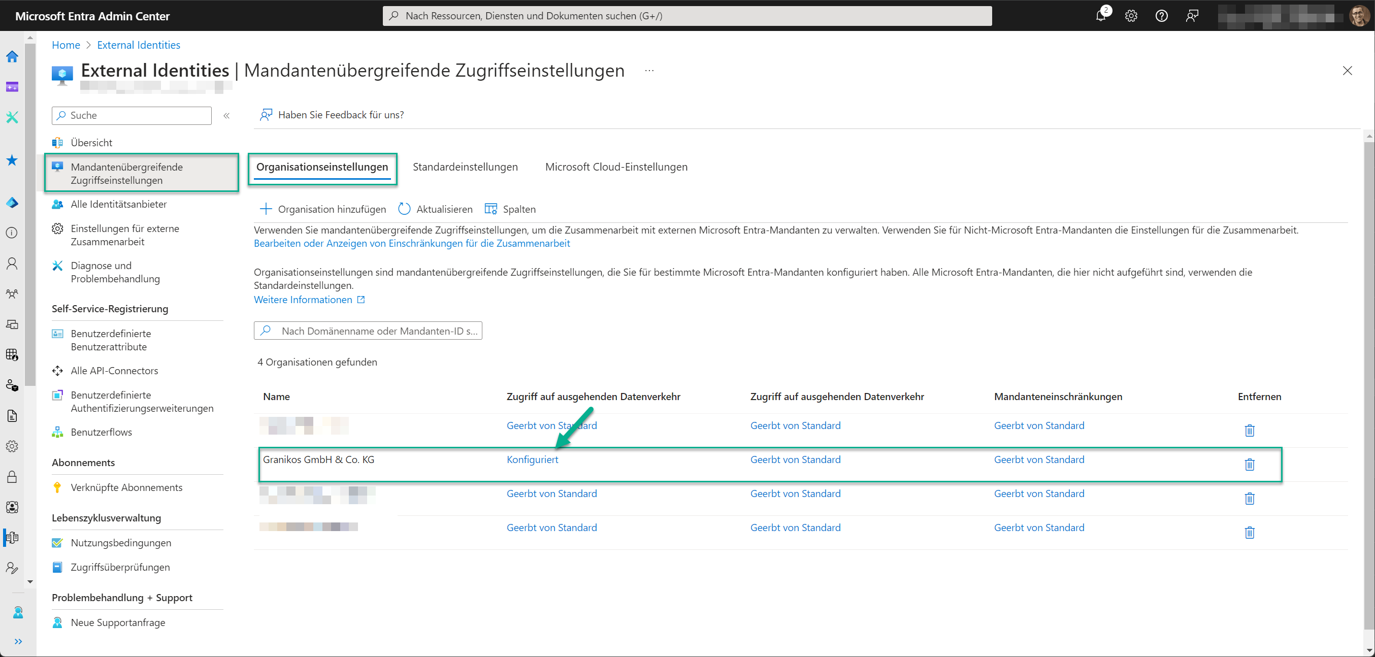 03-EntraId-External-Identities-Configured – Granikos GmbH & Co. KG